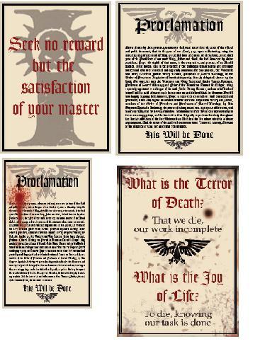 40k posters for scenery - Forum - DakkaDakka